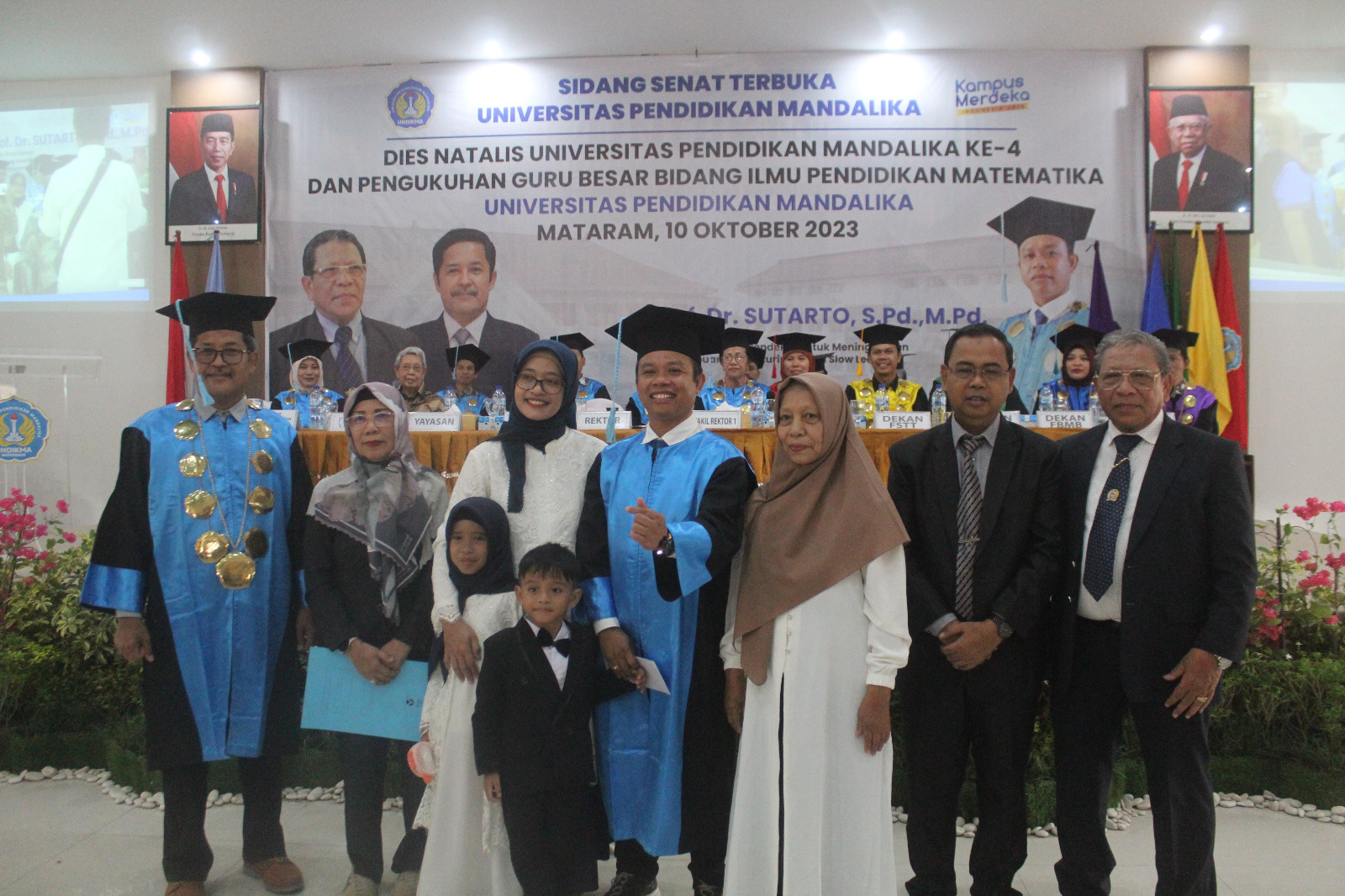 Dies Natalis, Rp 100 Juta untuk Guru Besar Pertama Universitas ...